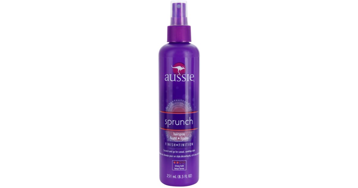 Aussie Sprunch Hairspray Strong Firming | notino.co.uk