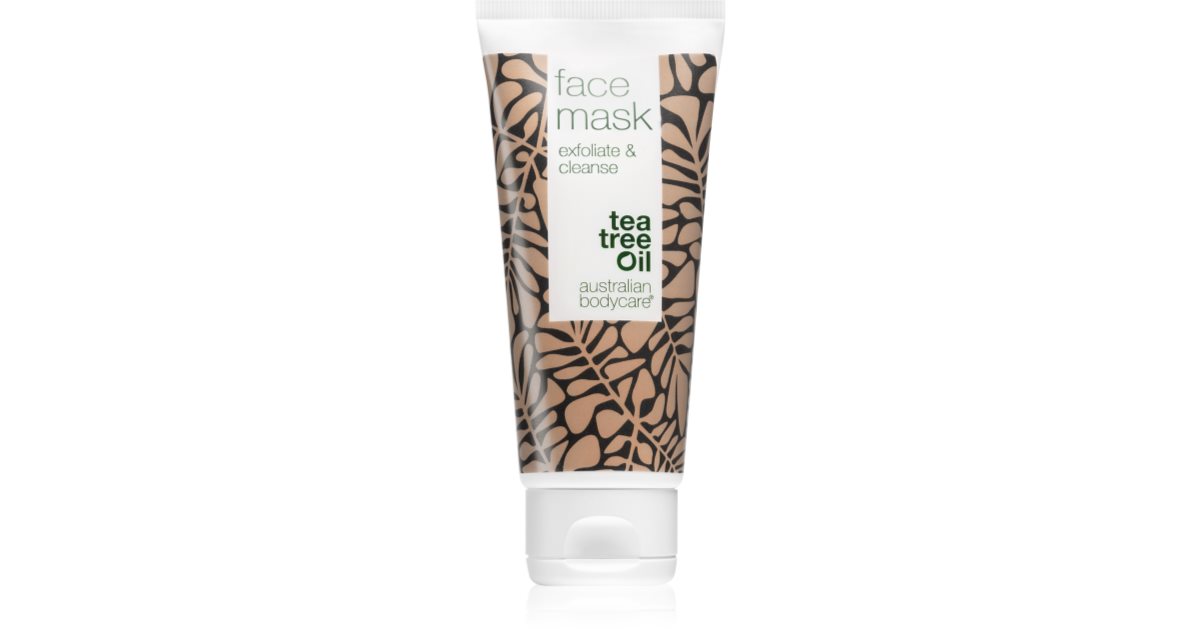 Australian Bodycare Tea Tree Oil Cleansing Clay Face Mask with tea tree ...