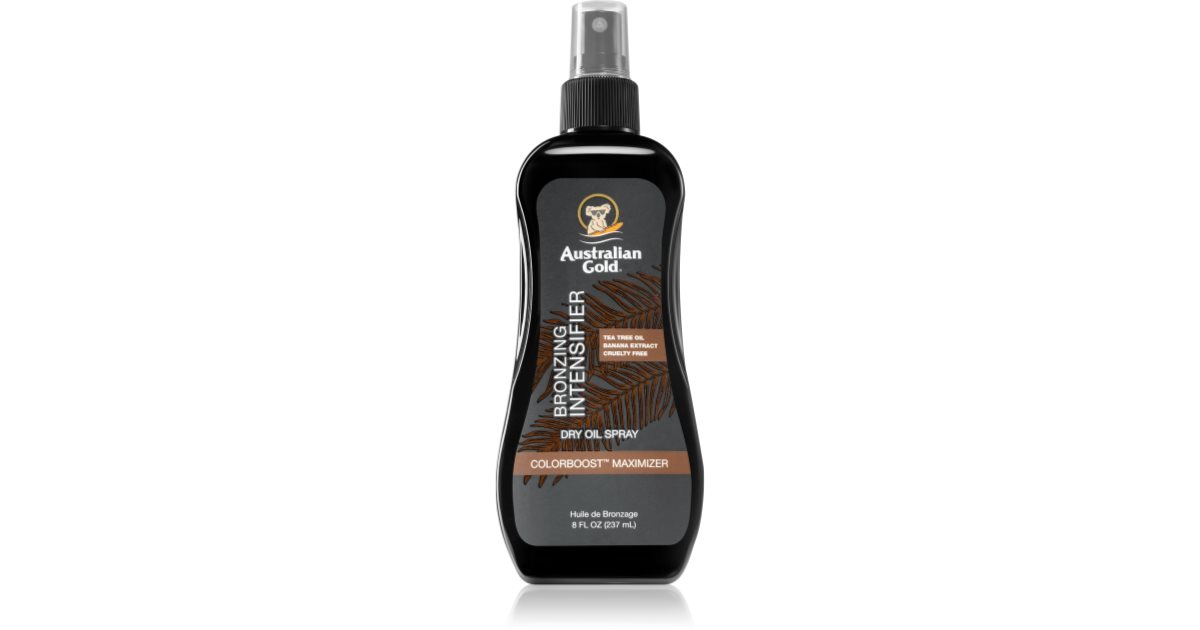 Australian Gold Bronzing Intensifier bronzing spray for a deep tan ...