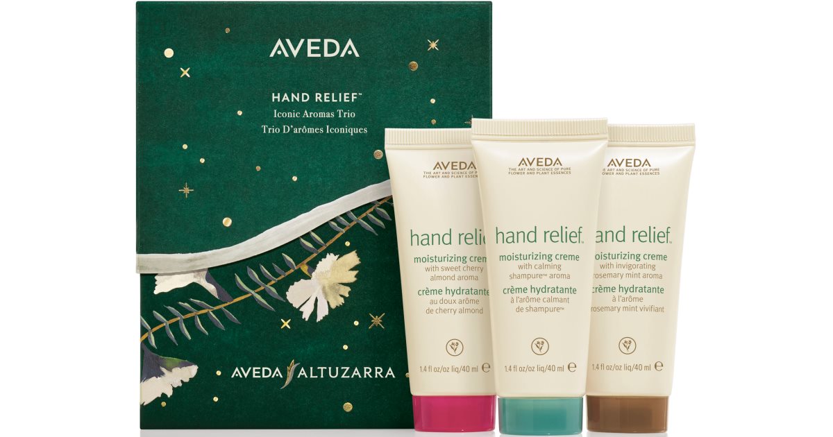 Aveda Holiday Hand Relief™ Iconic Aroma Trio подаръчен комплект за ръце ...