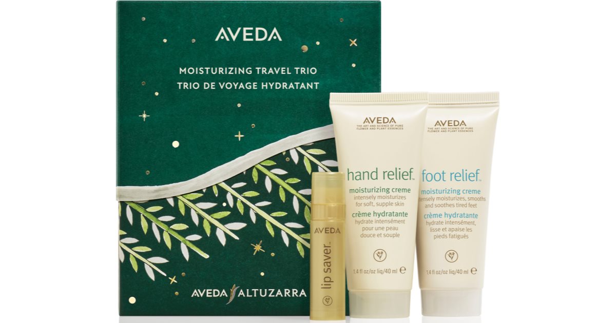 Aveda Holiday Moisturizing Travel Trio gift set SPF 15 (travel pack ...
