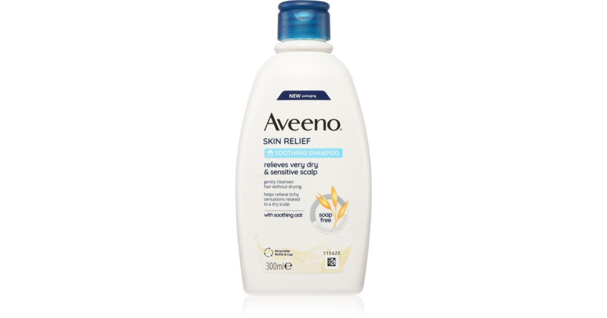 Aveeno Skin Relief soothing shampoo for dry and sensitive scalp ...