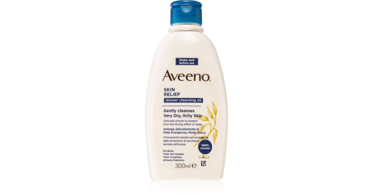 Aveeno Skin Relief Shower cleansing oil Softening Shower Oil notino.ie