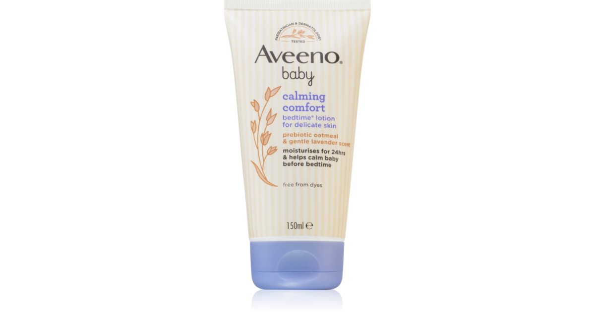 Aveeno Baby Calming Comfort baby bedtime body lotion | notino.co.uk