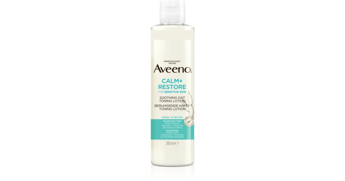 Aveeno Calm + Restore soothing toner | notino.co.uk