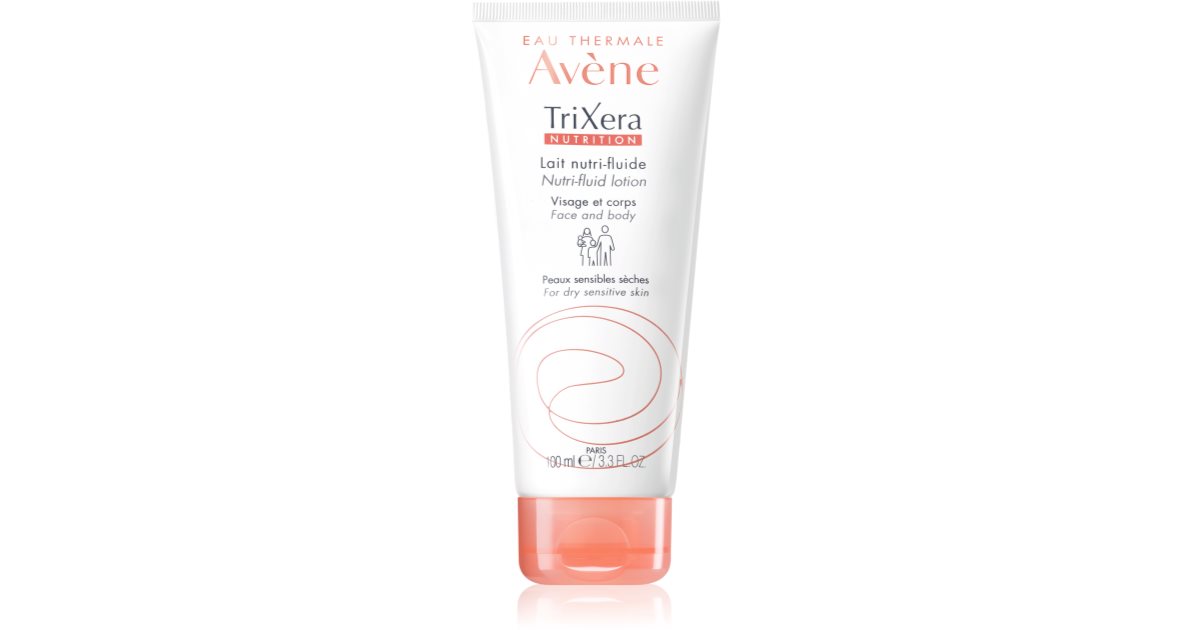 Avène TriXera Nutrition face and body nourishing fluid lotion for dry ...