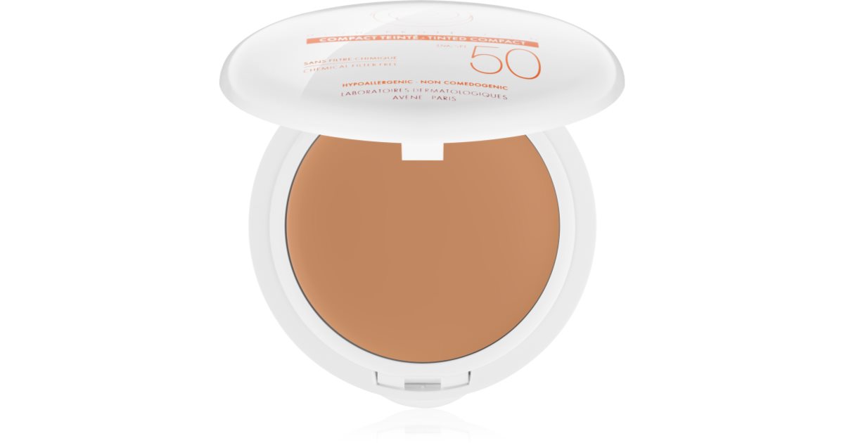 Avène Sun Mineral Tinted Compact компактен грим SPF 50 | notino.bg