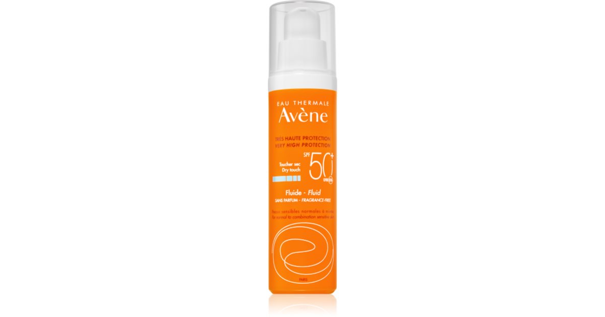 Avène Sun Sensitive apsauginis fluidas SPF 50+ | notino.lt