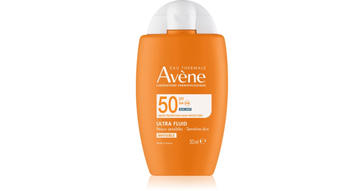 Avène Sun Ultra Fluid Invisible Lightweight Protective Fluid SPF 50 | notino.ie