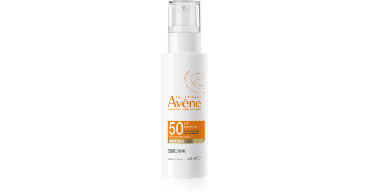 Avène Sun Anti-Age Fluid fluide protecteur anti-rides SPF 50 | notino.be