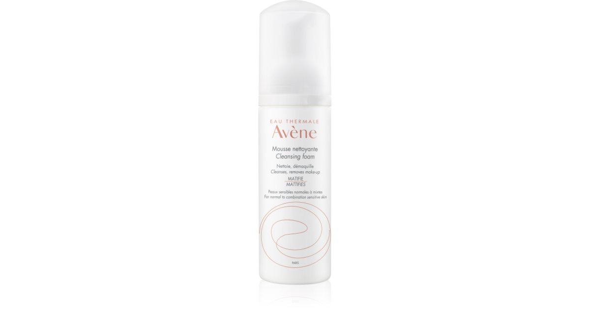 Avène Skin Care mousse nettoyante pour peaux normales à mixtes avis ...