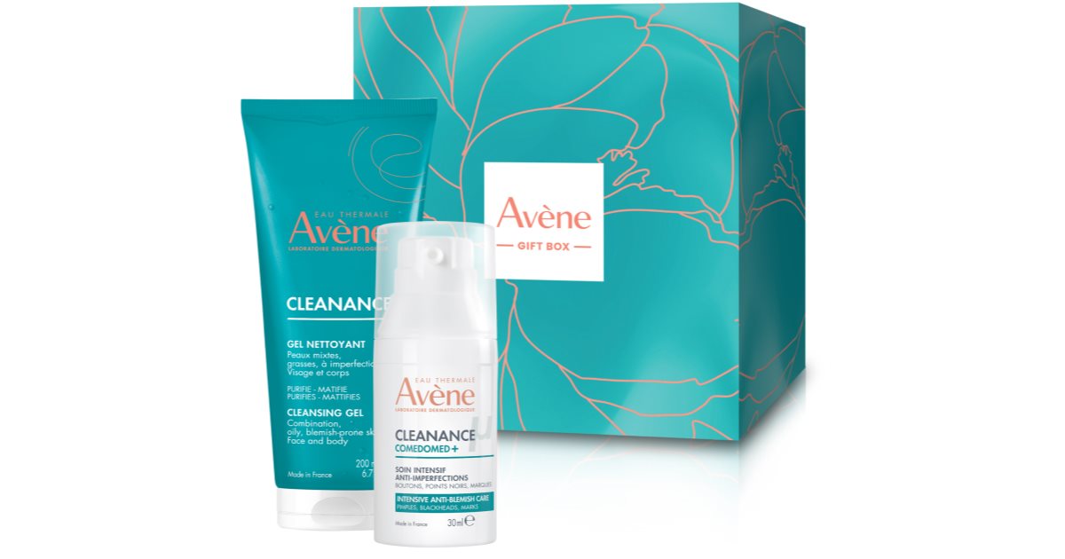 Avène Cleanance Gift Box Christmas gift set for oily acne-prone skin ...