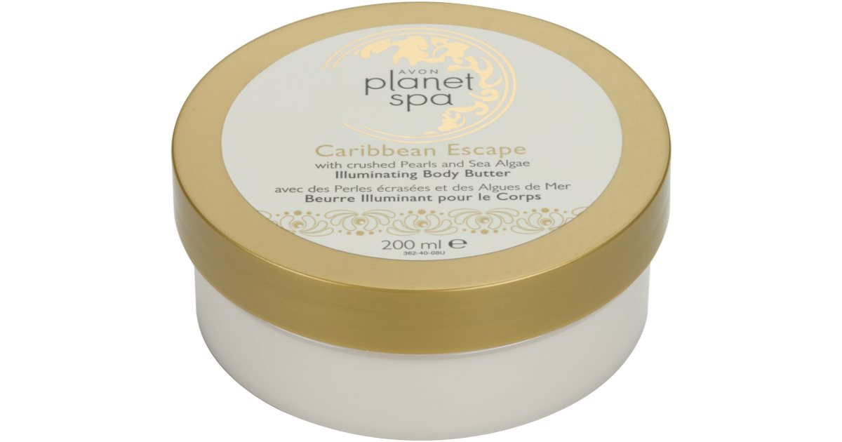 Avon Planet Spa Caribbean Escape crème corporelle illuminatrice aux ...