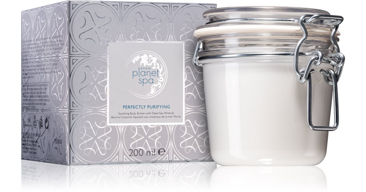 Avon Planet Spa Perfectly Purifying tělový krém s minerály z Mrtvého ...