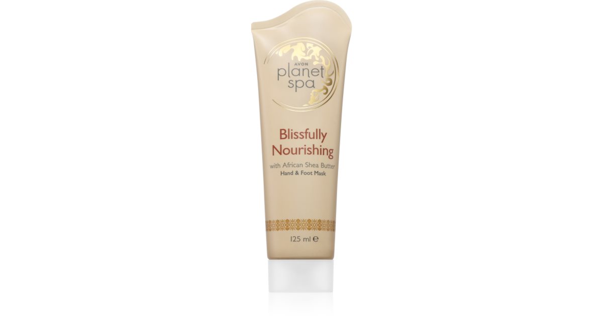 Avon Planet Spa Blissfully Nourishing mascarilla nutritiva para manos y ...