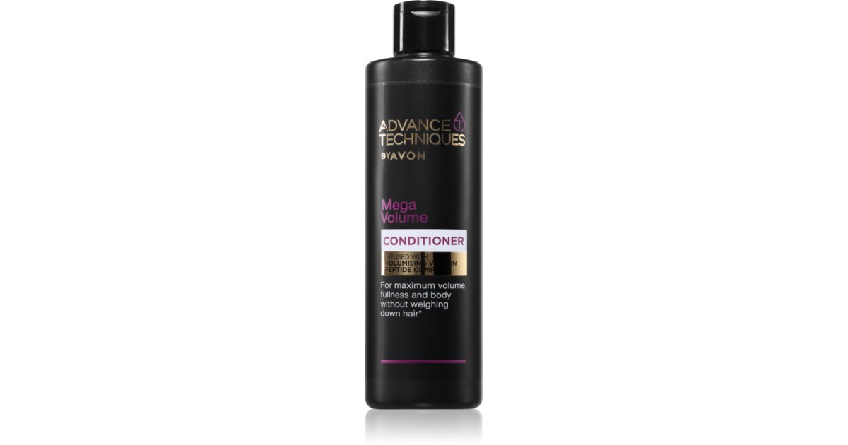 Avon Advance Techniques Mega Volume Volume Conditioner for Fine Hair ...