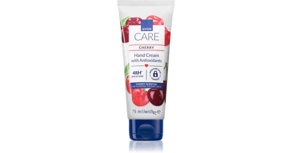 Avon Care Cherry Moisturising Hand Cream for normal and dry skin ...