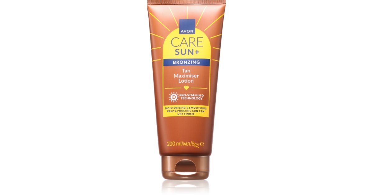Avon Care Sun + Bronze leche corporal para intensificar el bronceado ...