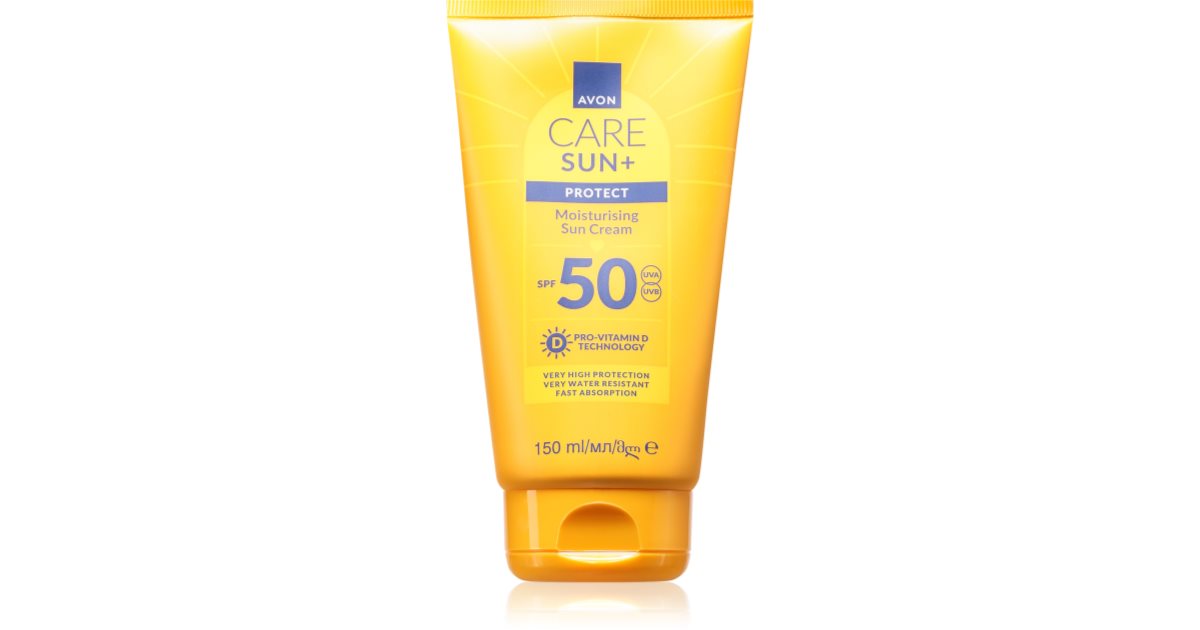 Avon Care Sun + Protect protetor solar hidratante SPF 50 | notino.pt