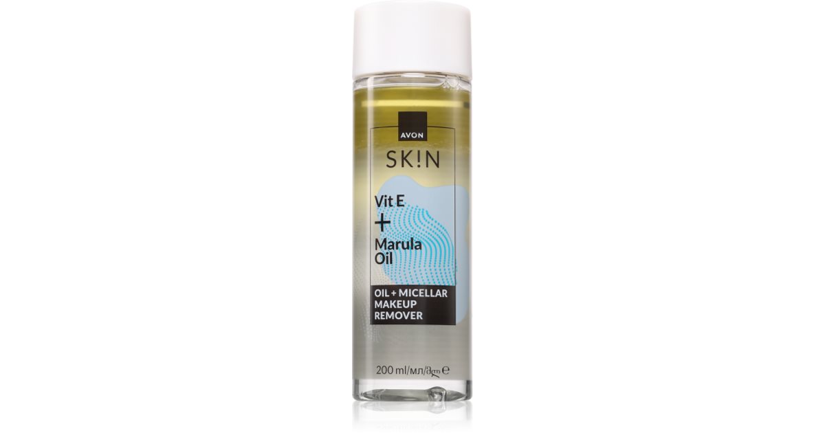 Avon Sk!n Vit E + Marula Oil desmaquillante bifásico | notino.es
