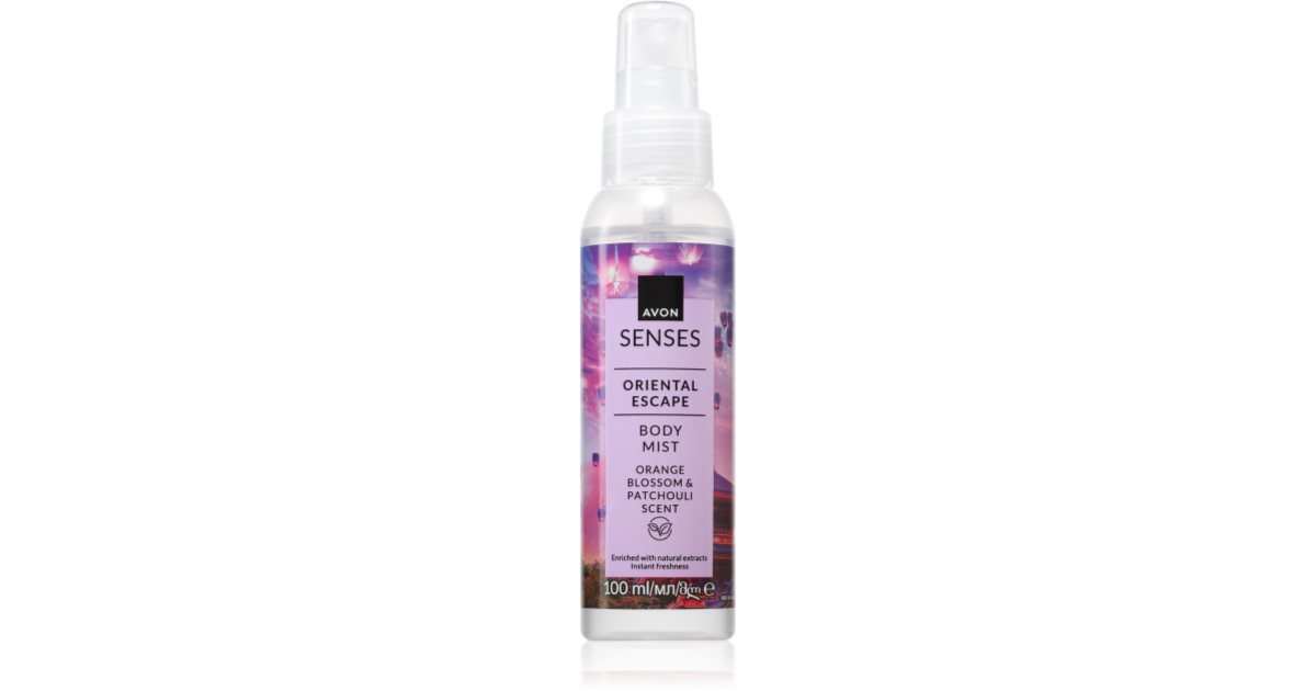 Avon Senses Oriental Escape hajustettu vartalosuihke | notino.fi