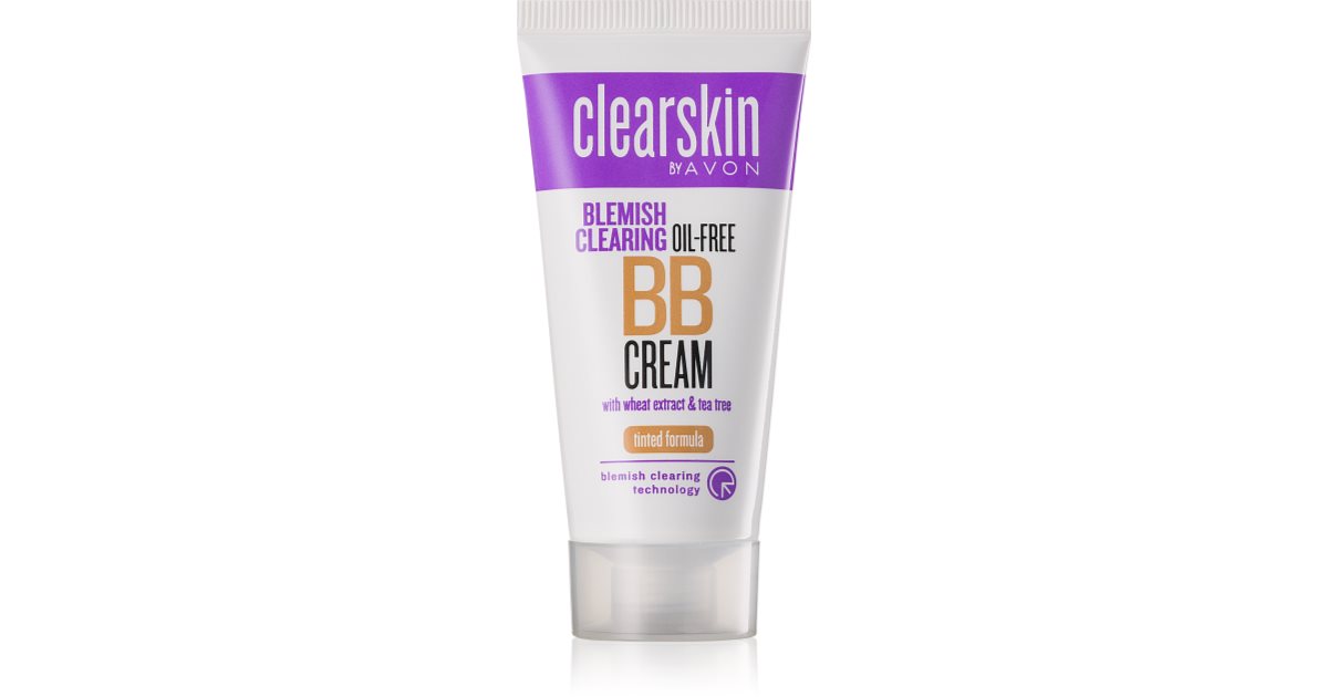 Avon Clearskin Blemish Clearing creme hidratante com cor para pele ...