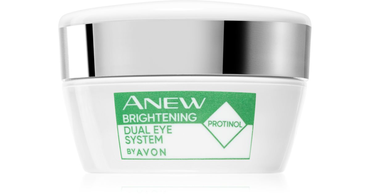 Avon Anew Dual Eye System aufhellende Crem für die Augenpartien gegen ...