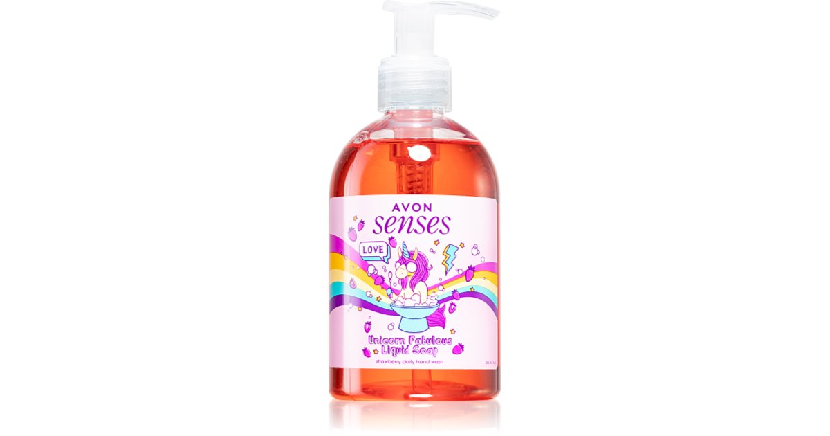 Avon Unicorn Fabulous liquid hand soap with strawberry aroma | notino.co.uk