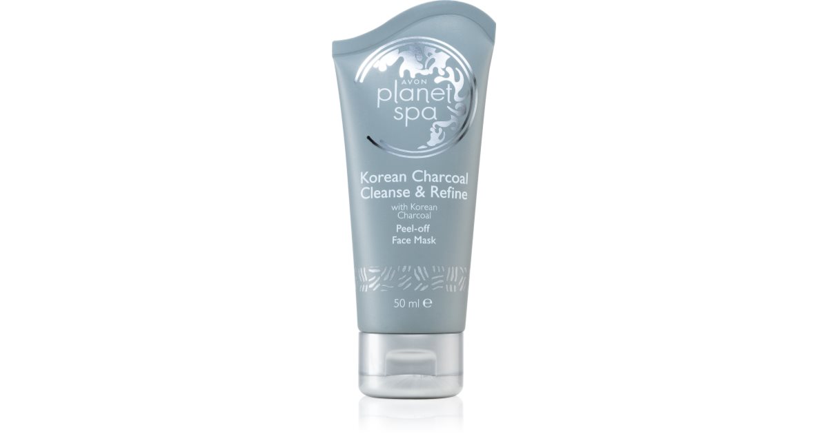 Avon Planet Spa Korean Charcoal Cleanse & Refine peel-off face mask ...