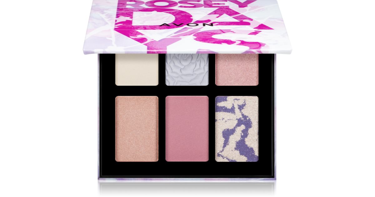 Avon 6 In 1 Rosey Days Eyeshadow Palette | notino.ie
