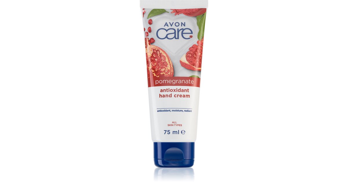 Avon Care Pomegranate crème hydratante mains et ongles à la vitamine E ...