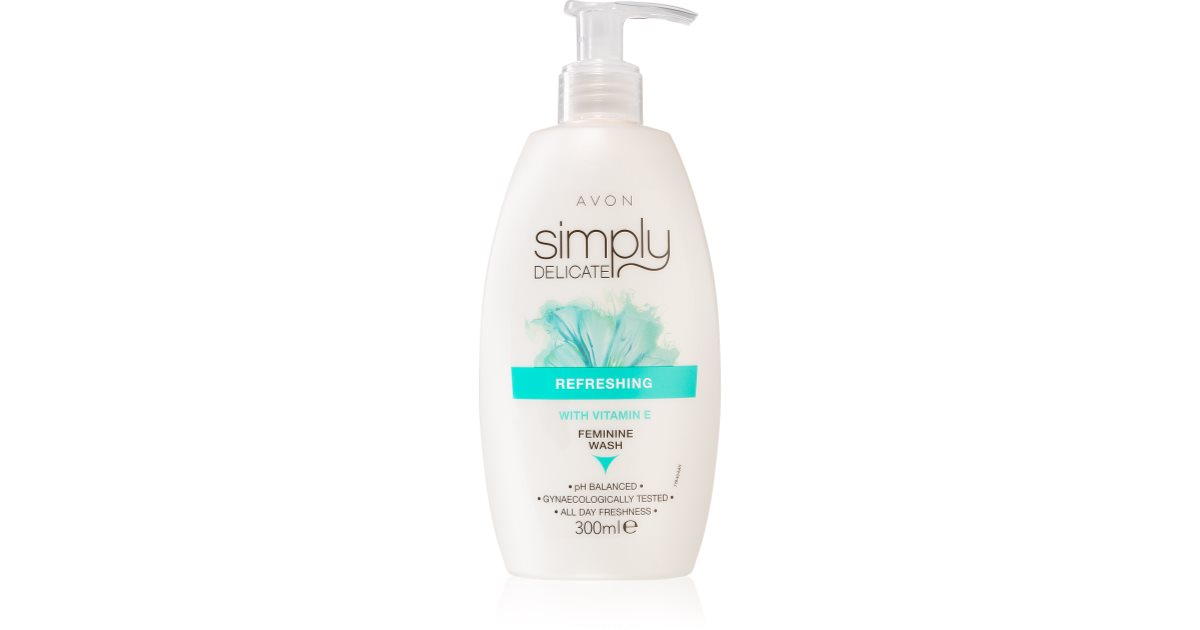Avon Simply Delicate Refreshing Refreshing Intimate Cleansing Gel ...