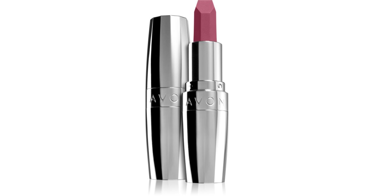 Avon Matte Legend mattahuulipuna kosteuttava vaikutus | notino.fi