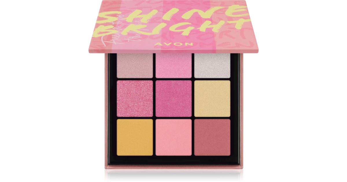 Avon Viva La Pink! Shine Bright Eyeshadow Palette | notino.ie