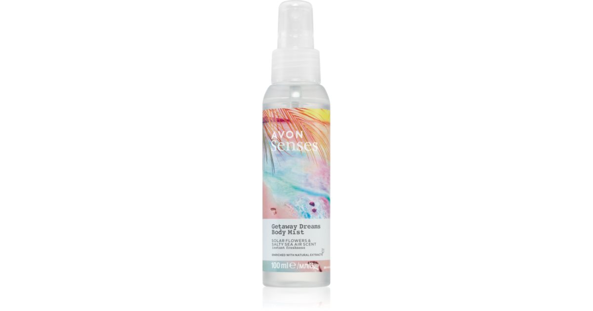 Avon Senses Getaway Dreams refreshing body spray | notino.co.uk