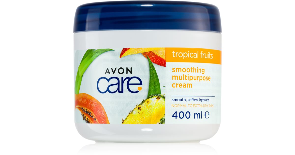 Avon Care Tropical Fruits crème multifonctionnelle pour les bras, les ...