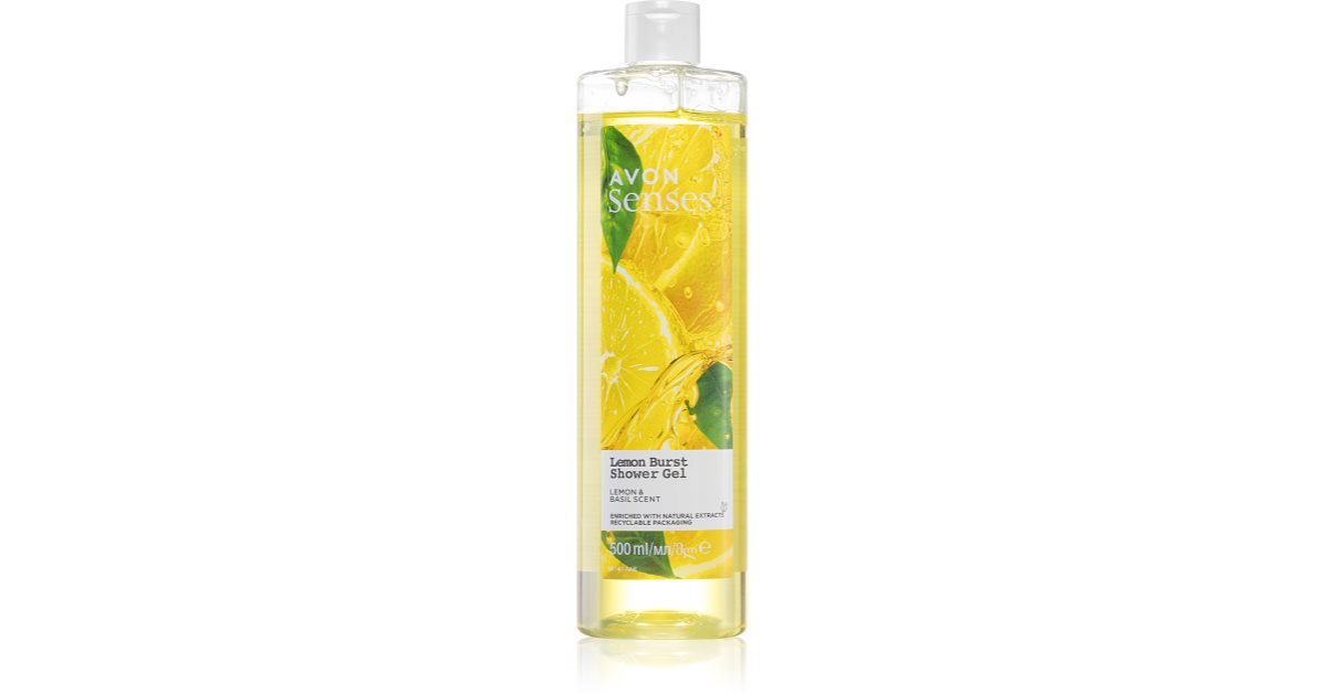 Avon Senses Lemon Burst Refreshing Shower Gel | notino.ie
