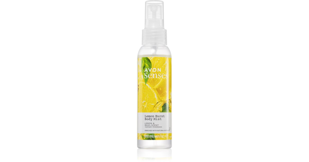 Avon Senses Lemon Burst Refreshing Body Spray | notino.ie
