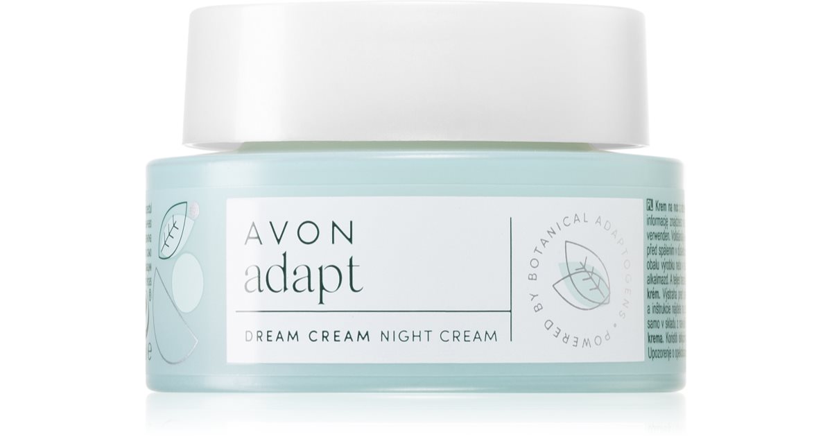 Avon Adapt Dream Cream crema de noche antienvejecimiento de acción ...