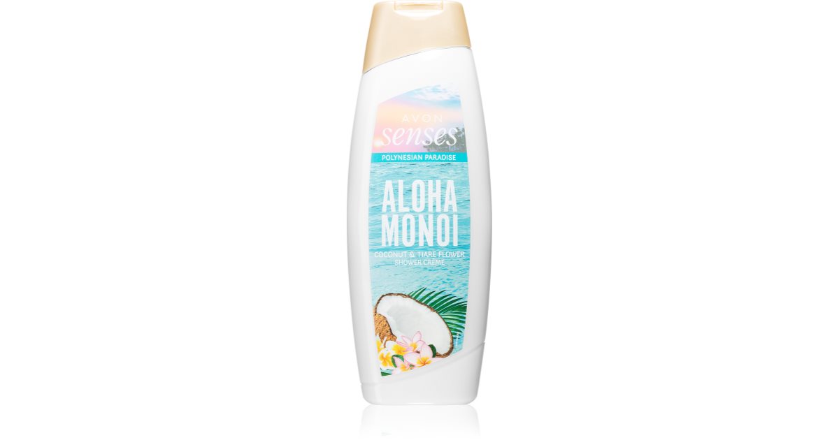 Avon Senses Aloha Monoi cremiges Duschgel Erfahrung | notino.cz