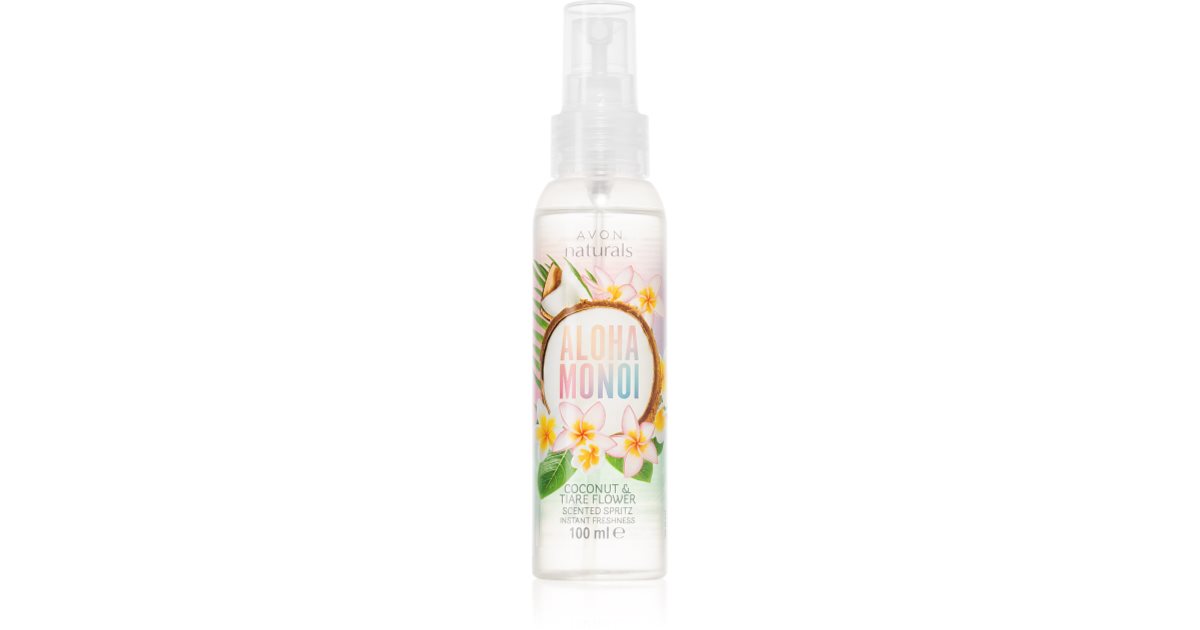 Avon Naturals Aloha Monoi spray corporal refrescante | notino.es