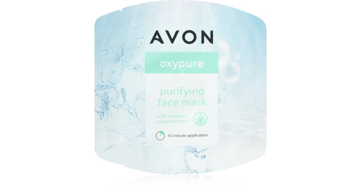 Avon Oxypure oczyszczająca maseczka do twarzy