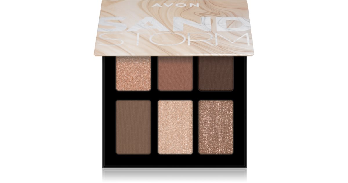 Avon 6 In 1 Sand Storm eyeshadow palette | notino.co.uk