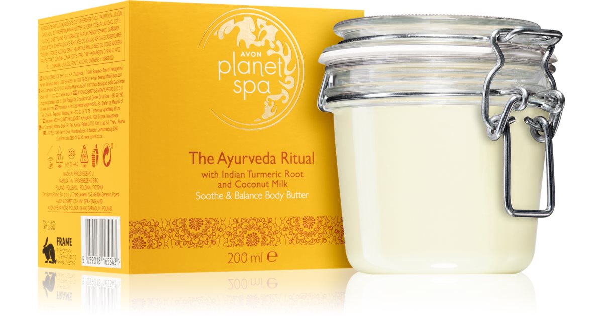 Avon Planet Spa The Ayurveda Ritual creme corporal calmante | notino.pt