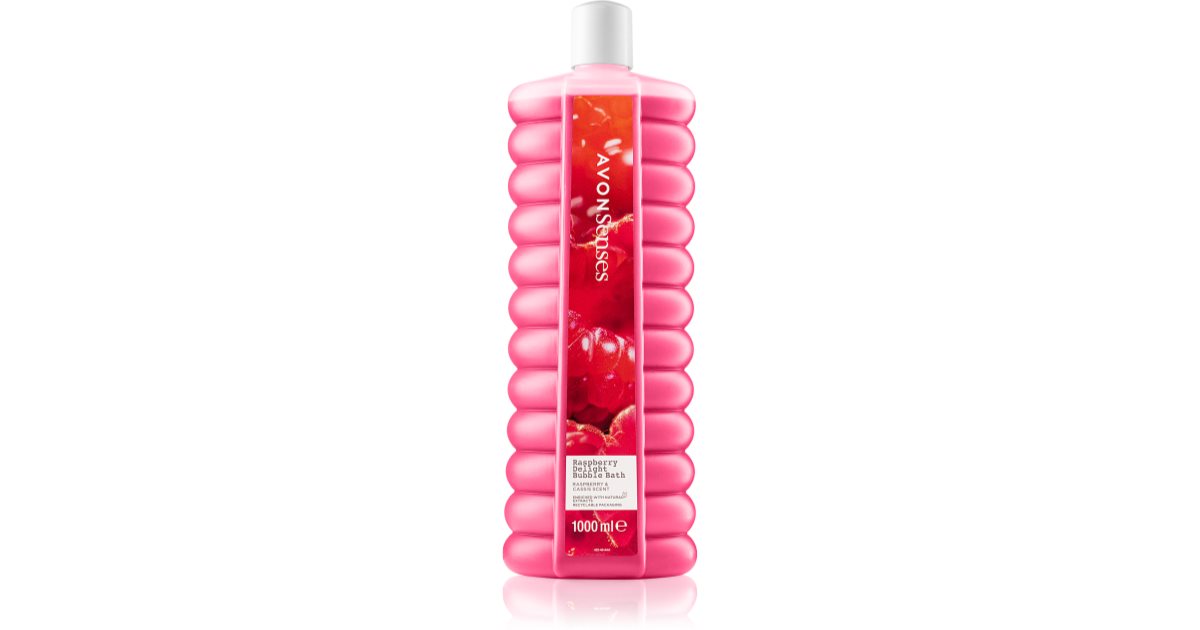 Avon Senses Raspberry Delight bath foam | notino.co.uk