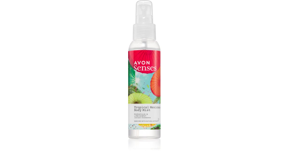 Avon Senses Tropical Mexicana refreshing body spray | notino.co.uk