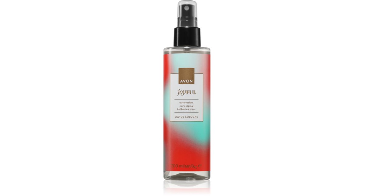 Avon Joyful Watermelon & Clary Sage & Bubble Tea eau de cologne for ...