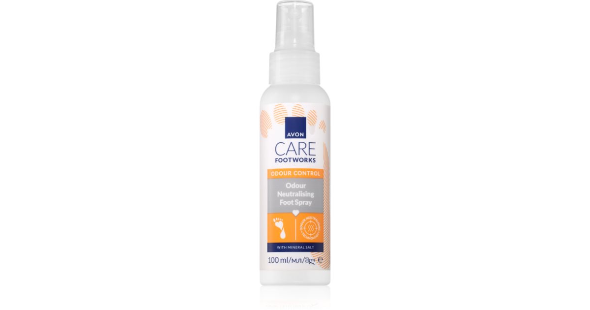Avon Foot Works Odour Control spray para los pies | notino.es