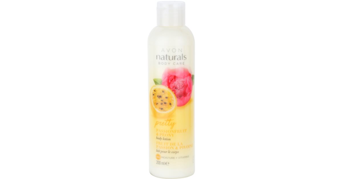 Avon Naturals Body Hydrating Body Lotion with Passionfruit and Peony ...