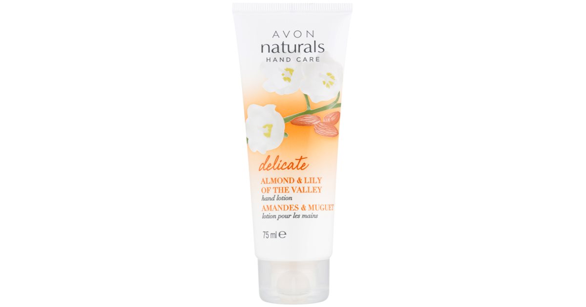 Avon Naturals Hand Care Gentle Hand Lotion with Almond and Lily of the ...